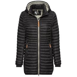 Camel Active Between-Seasons Coat female Black size 48