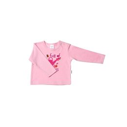 Liliput Langarmshirt Jungen Gr&ouml;&szlig;e 50/56 dunkelorange / pink / rosa / schwarz