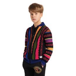 Carlo Colucci Strickjacke 'Castelforte' Jungen Gr&ouml;&szlig;e 134/140 bunt
