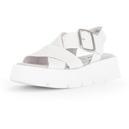 Gabor Sandale Damen Größe 38 offwhite