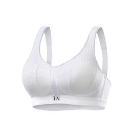 active by Lascana LASCANA ACTIVE Sport-BH Damen Größe M/L weiß