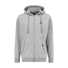 Oldskull Zip-Up Hoodie 'Basic Oldskull 25' female Grey size M