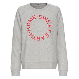 Camel Active Sweatshirt mit Print Damen Größe XXL grau
