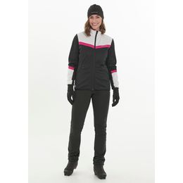 Endurance Sportjacke Damen Gr&ouml;&szlig;e XS/S pink / schwarz / wei&szlig;