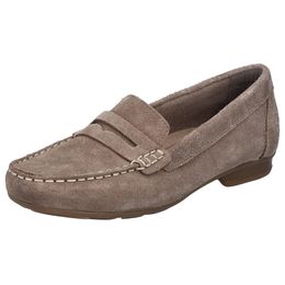 Rieker Slipper Damen Größe 42 dunkelbeige