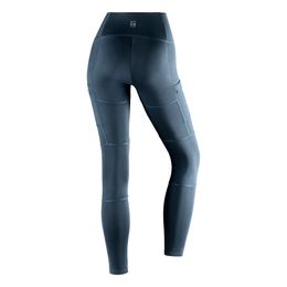 active by Lascana Lascana Active Sporthose Damen Gr&ouml;&szlig;e XS petrol / wei&szlig;