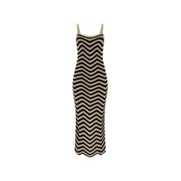 Guess Knitted dress 'Chevron' female Black size XXL