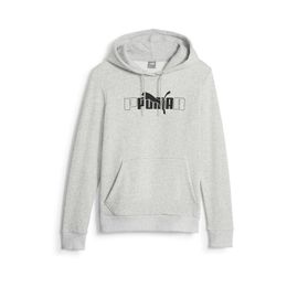 Puma Sportsweatshirt Damen Gr&ouml;&szlig;e XS graumeliert / schwarz