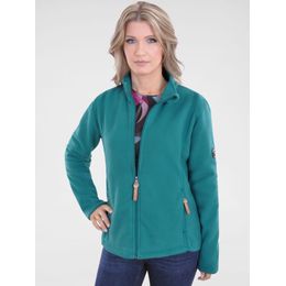 NAVIGAZIONE Fleecejacke Damen Gr&ouml;&szlig;e XL petrol / wei&szlig;