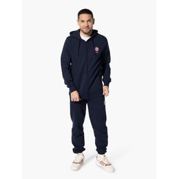 FC Bayern M&uuml;nchen Fc Bayern M&uuml;nchen Sweatjacke 'Essential' Herren Gr&ouml;&szlig;e XXL navy / blutrot / wei&szlig;