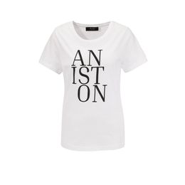 Aniston CASUAL T-Shirt Damen Gr&ouml;&szlig;e 4XL schwarz / wei&szlig;