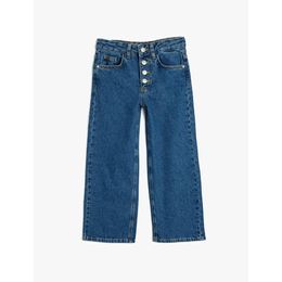 KOTON Jeans M&auml;dchen Gr&ouml;&szlig;e 158/164 dunkelblau