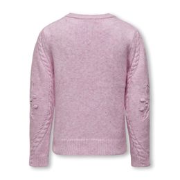 Only Girls Pullover M&auml;dchen Gr&ouml;&szlig;e 92 pinkmeliert