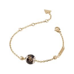 Guess Armband '4G Loop' Damen Größe S gold / schwarz