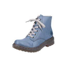 Rieker Stiefelette Damen Größe 37 himmelblau Winterschuhe