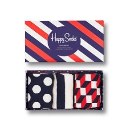 Happy Socks Socken '3-Pack Navy Socks Gift Set' Damen Gr&ouml;&szlig;e 41/46 bunt