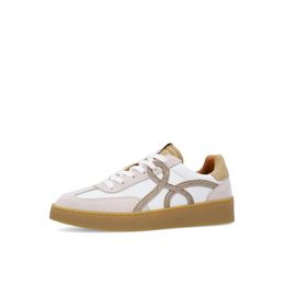 Manfield Sneaker Damen Gr&ouml;&szlig;e 36 beige / braun