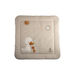 Sterntaler Babydecke Gr&ouml;&szlig;e One Size beige / orange / schwarz / wei&szlig;