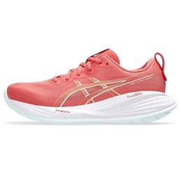 asics Laufschuh 'Gel-Cumulus 27' Damen Größe 39 gelb / rot / weiß