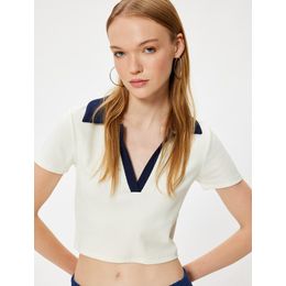 KOTON Shirt female White size XXXS