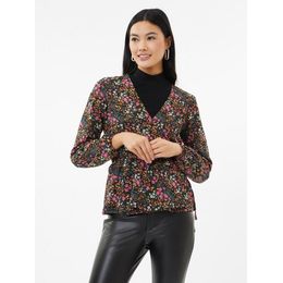 Only Bluse 'OVA' Damen Größe XS orange / pink / schwarz / weiß