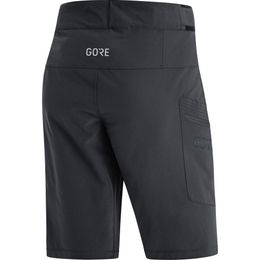 Gore Wear Shorts 'Passion' Damen Gr&ouml;&szlig;e XXL rauchgrau / schwarz / wei&szlig;