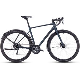 Cube Nuroad FE | Gr. L | Aluminium Gravelbike Blau