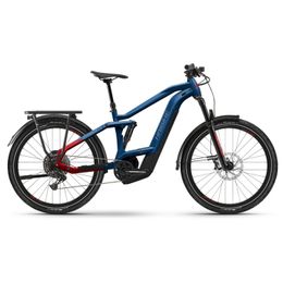 Haibike Adventr FS 9 | Gr. M | Aluminium E-MTB SUV Blau