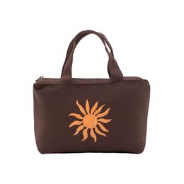 Pull&Bear Pull&bear Strandtasche Damen Gr&ouml;&szlig;e One Size braun / orange / mandarine / pastellorange