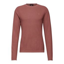 Street One MEN Pullover mit feiner Struktur Herren Gr&ouml;&szlig;e L rot