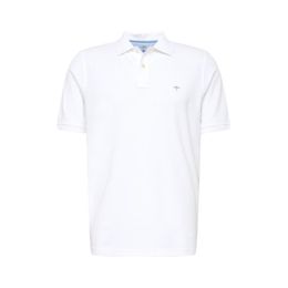 Fynch-Hatton Poloshirt Herren Gr&ouml;&szlig;e L grau / wei&szlig;