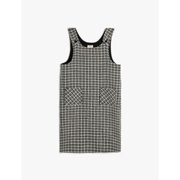 KOTON Kleid Mädchen Größe 158/164 schwarz / weiß