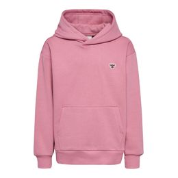 Hummel Sportsweatshirt Jungen Gr&ouml;&szlig;e 110/116 pink / schwarz