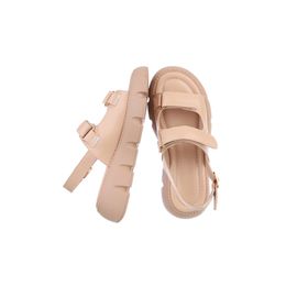 Ital-Design Sandalette Damen Gr&ouml;&szlig;e 39 beige