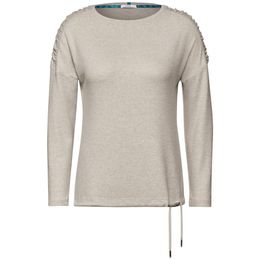 Cecil Shirt female Beige size M