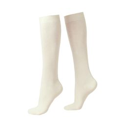 CALZEDONIA Socks female Beige size 36-38