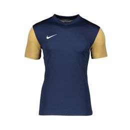 Nike Trikot 'Tiempo Premier II' Herren Gr&ouml;&szlig;e L nachtblau / senf / wei&szlig;