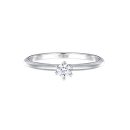 Elli DIAMONDS Ring 'Diamant' Damen Gr&ouml;&szlig;e 58 silber
