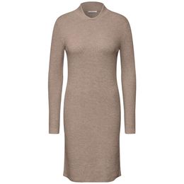 Cecil Strickkleid Damen Gr&ouml;&szlig;e M dunkelbeige