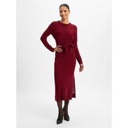 Ambiance Knitted dress female Red size XXL