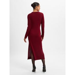 Ambiance Strickkleid Damen Gr&ouml;&szlig;e L bordeaux
