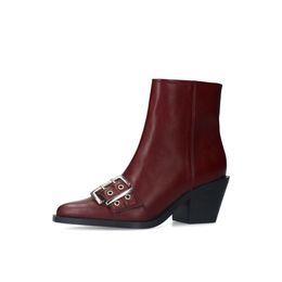 Sacha London SACHA Stiefelette Damen Gr&ouml;&szlig;e 41 dunkelrot Winterschuhe