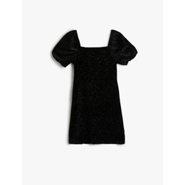 KOTON Kleid Mädchen Größe 116/122 schwarz