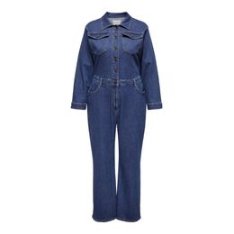 Only Carmakoma Jumpsuit 'Poppy' Damen Gr&ouml;&szlig;e 7XL dunkelblau