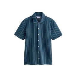next Hemd Herren Gr&ouml;&szlig;e 4XL blau / wei&szlig;