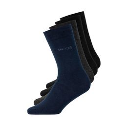 SNOCKS Socks male Blue, Grey, Black size 39-42