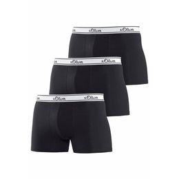 s.Oliver Boxershorts Herren Gr&ouml;&szlig;e S schwarz