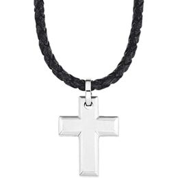 s.Oliver Kette Herren Größe One Size schwarz / silber