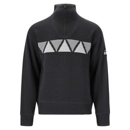 SOS Pullover 'Aboda' Herren Gr&ouml;&szlig;e M nachtblau / grau