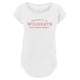 F4NT4STIC Shirt 'Disney High School The Musical Property Of Wildcats' female White size L